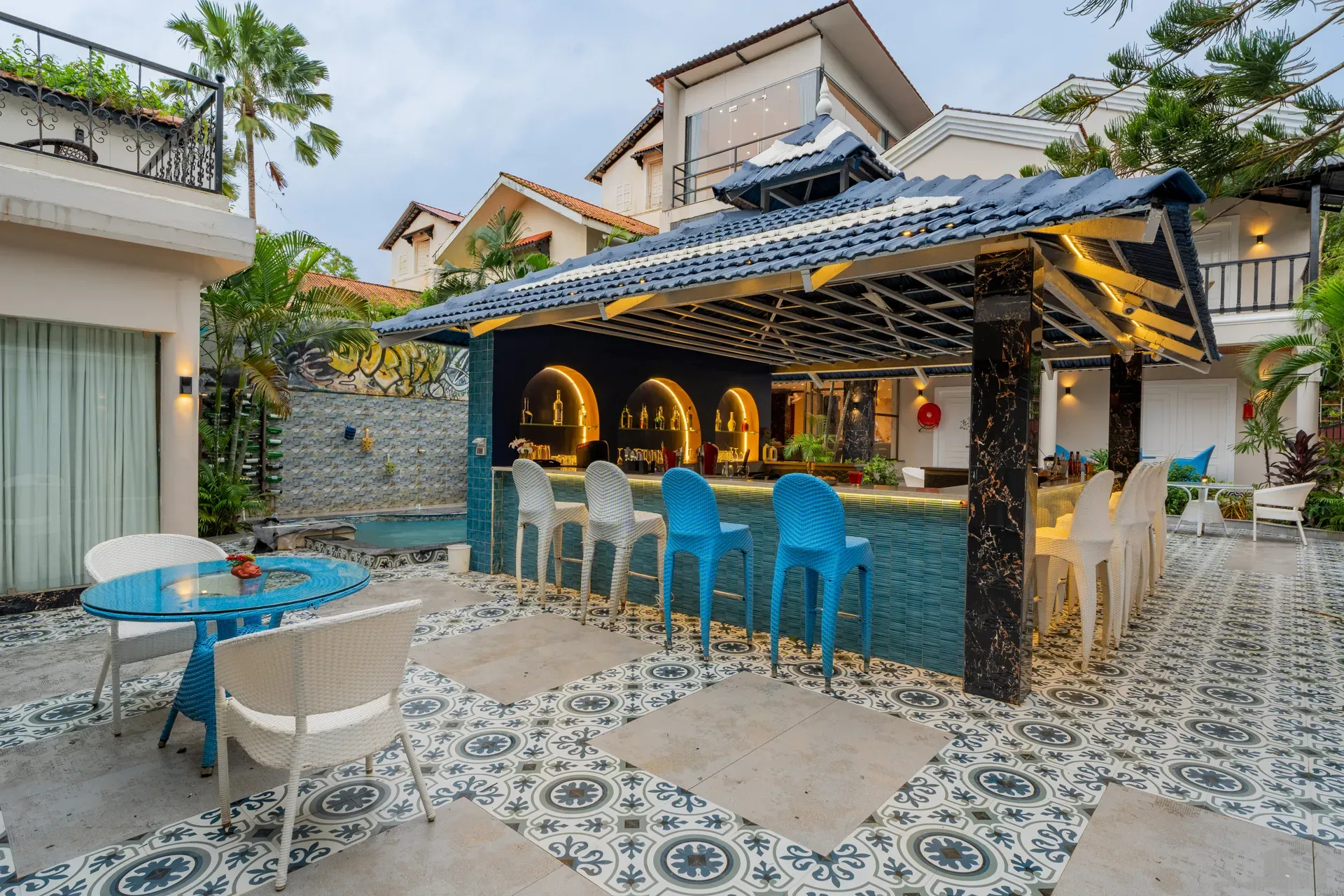 Emperor Ozran - Superior With Pool and Bar in Vagator, Goa